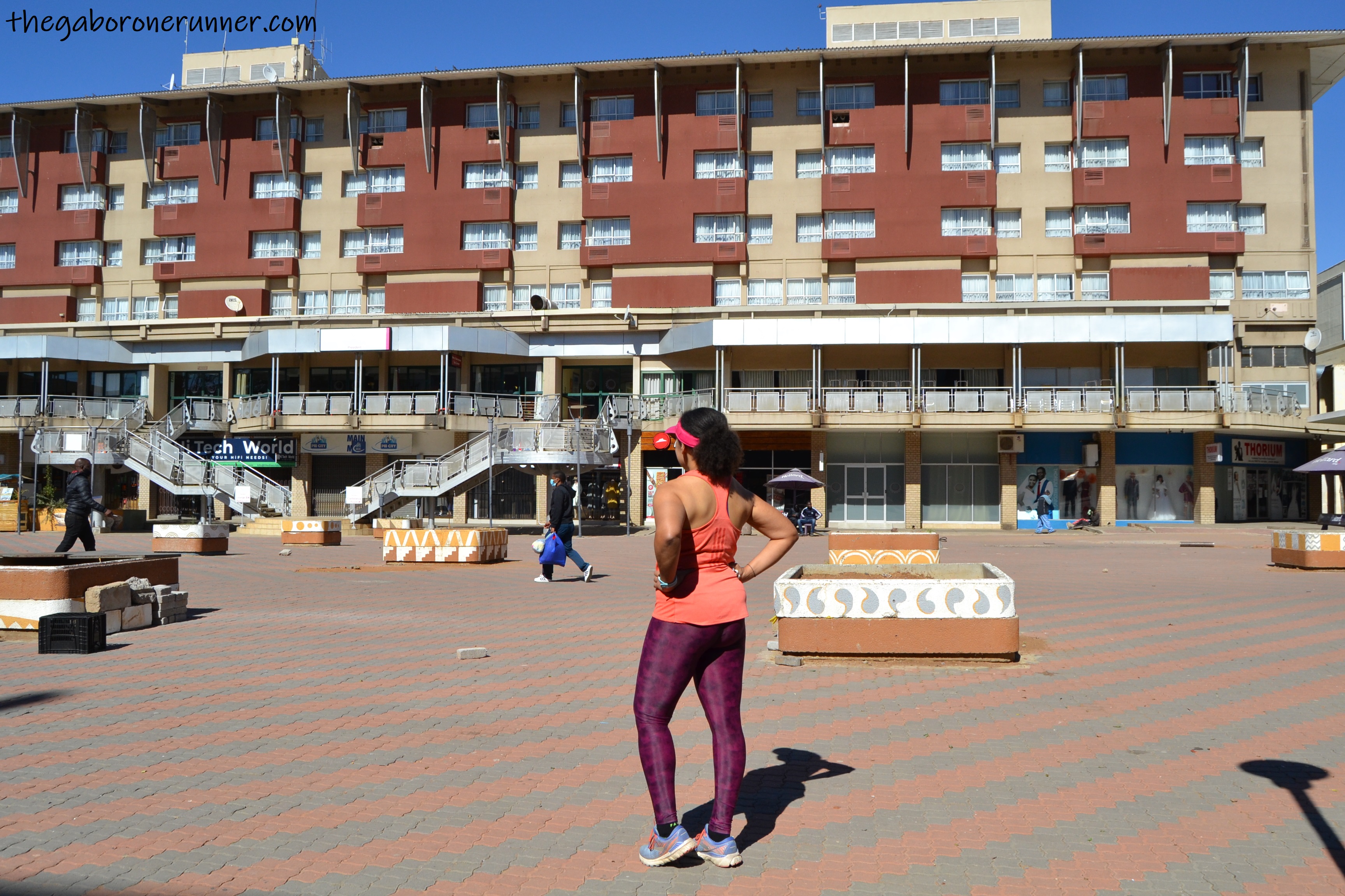 Running Through The Main Mall | Gaborone – The Gaborone Runner