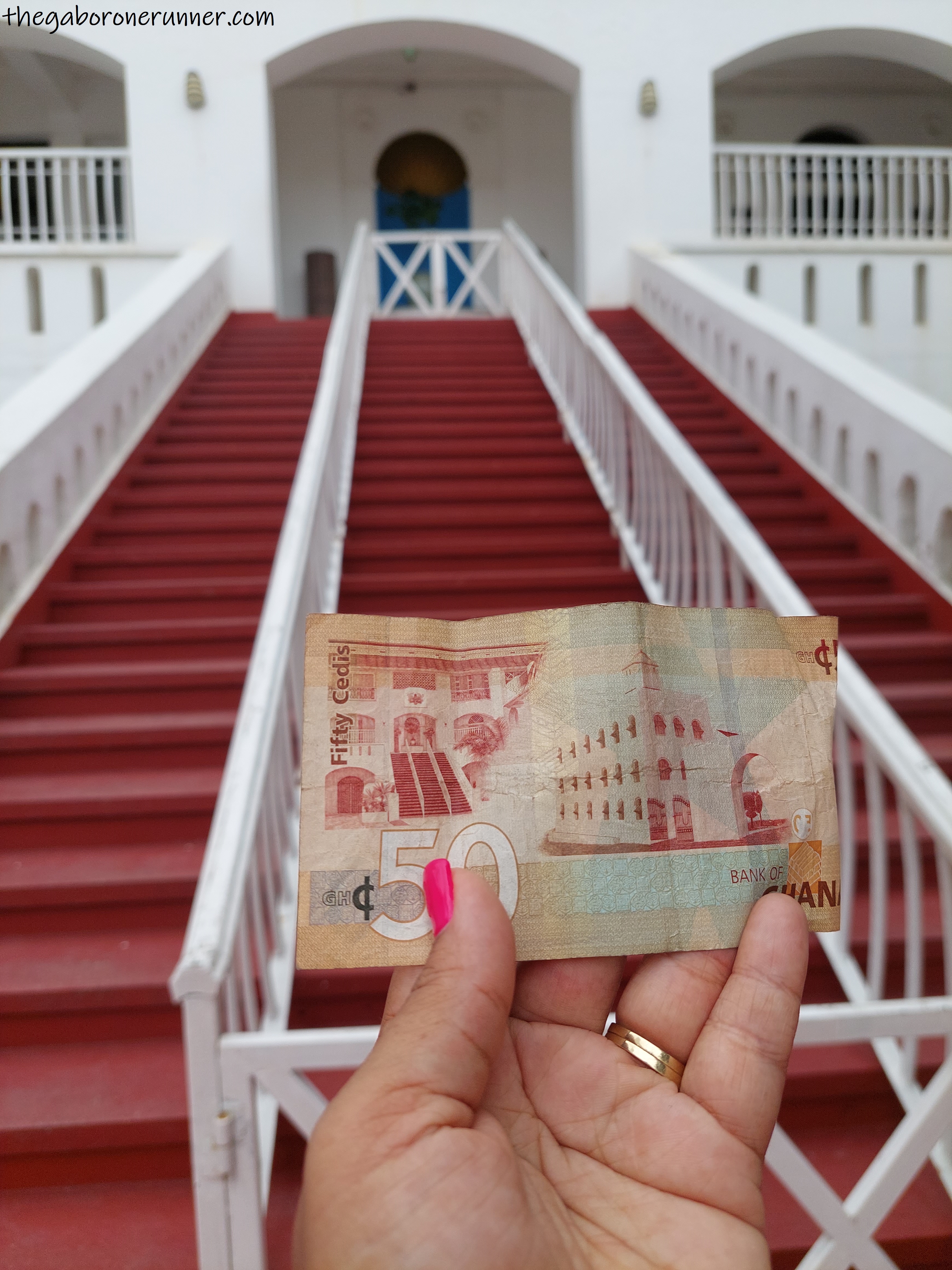 Walking from Jamestown to Osu Castle in Accra – The Gaborone Runner